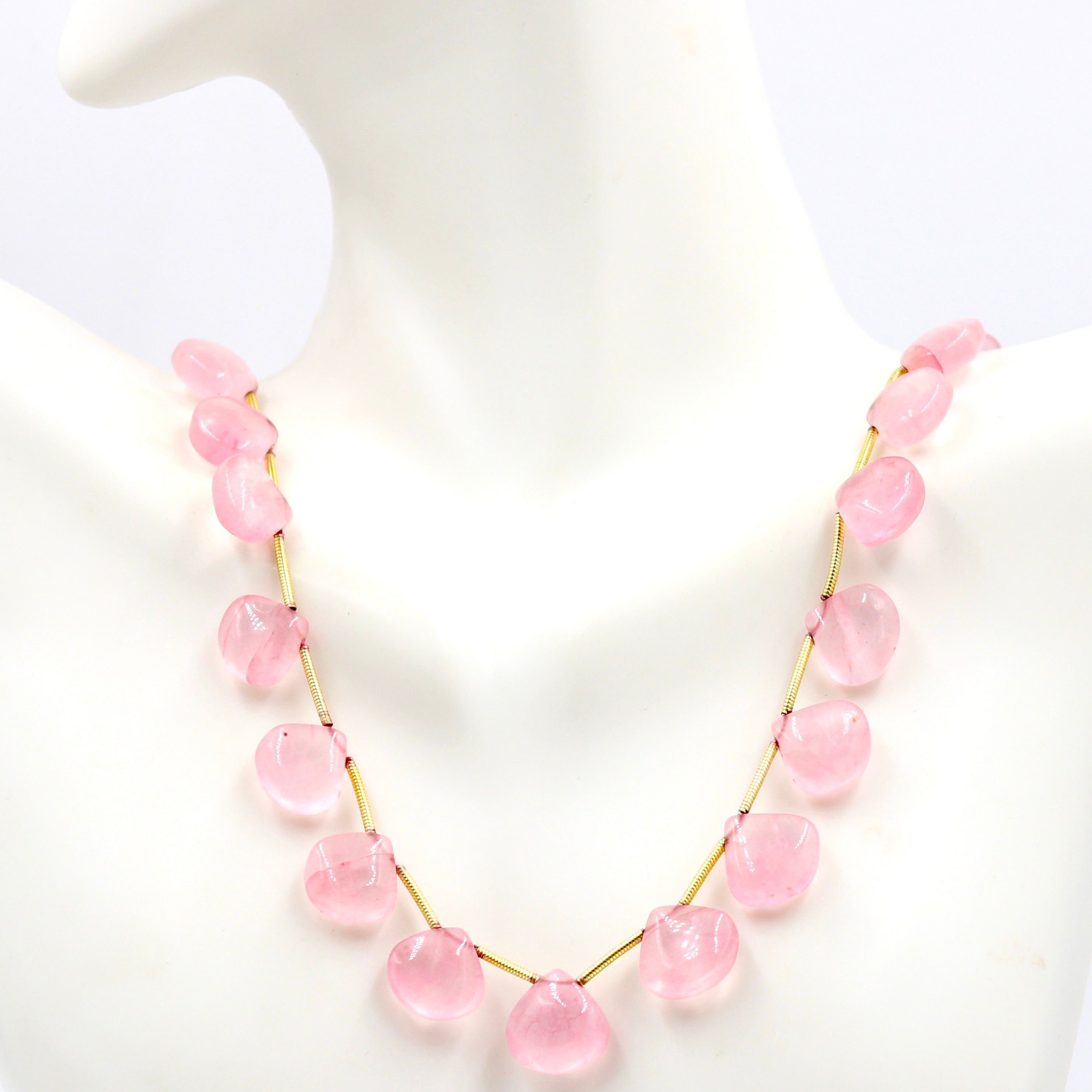 Single Color Gemstones Necklace - Unique & Stylish Designs